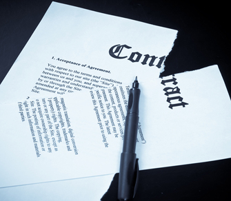 Indemnización por rescisión unilateral de un contrato de prestación de ...